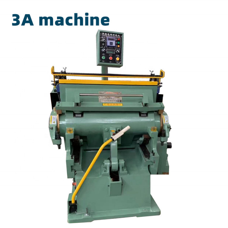 Manual Die Cutting Machine CQT 750 for Paper Creasing and Folding at ...