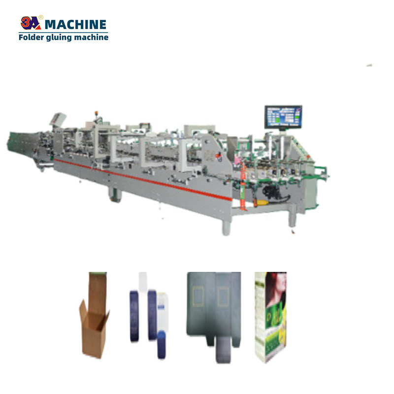 Speed Folder Gluer with Deviation Correction and Pre-Folding Core ...