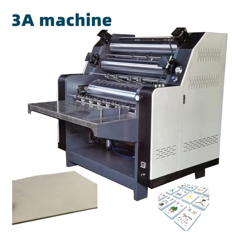 Corrugated Cardboard Laminating Machine with 380V Voltage and 3KW ...