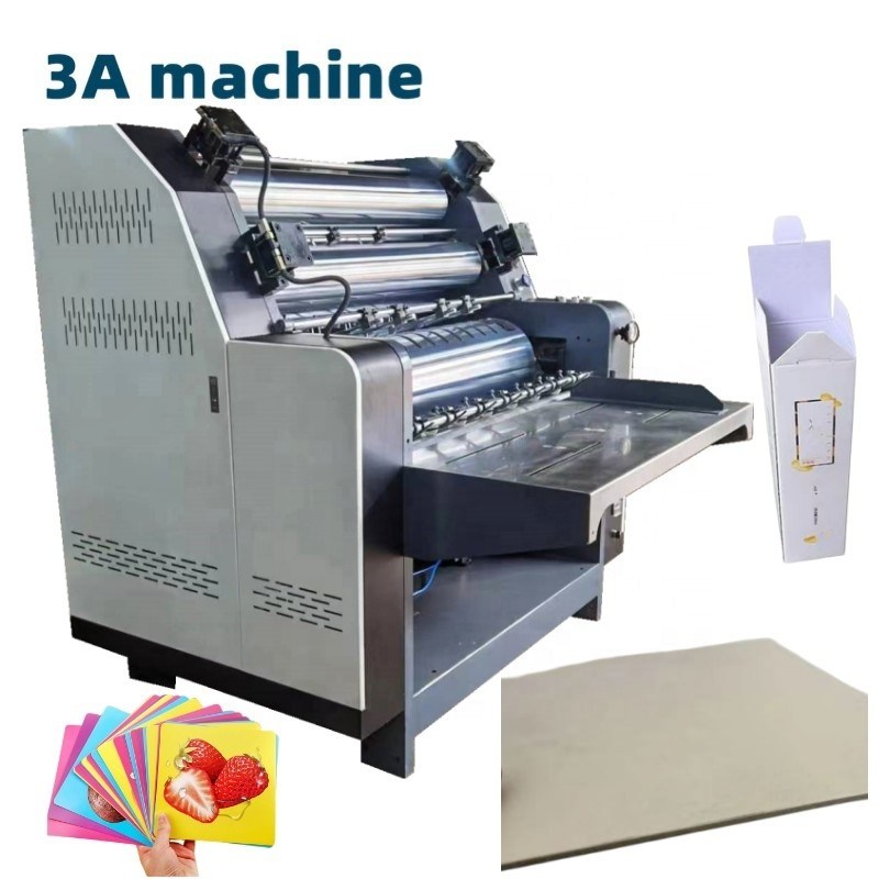 CQT-1150 Semi Automatic Cardboard Lamination Machine for Flatbed ...