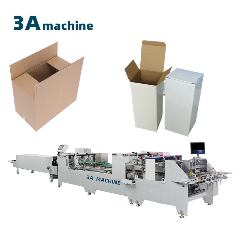 1100 JGKW Cardboard Box/Corrugated Box Dual- Lock Bottom Carton Folder ...