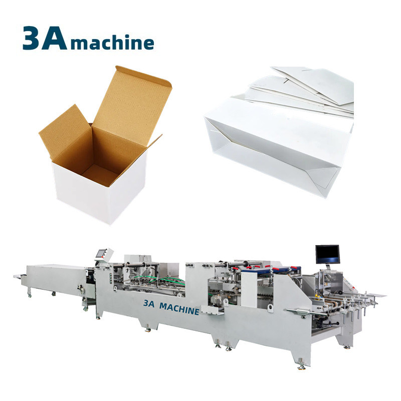 1300-JGKW Cardboard Box/Corrugated Box Dual- Lock Bottom Automatic Mini ...