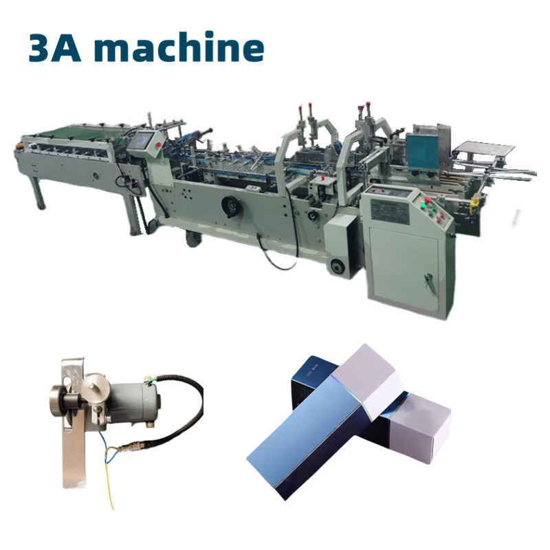 Water Soluble Cole Glue Folder Gluing Machine for Fast and Cardboard ...